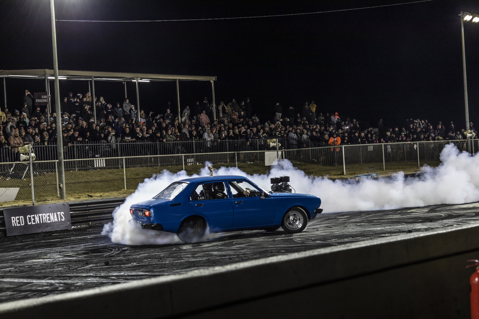 Red CentreNATS 08 Burnout Masters Qualifying Highlights - Summernats